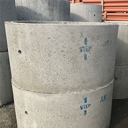 1200 x 500mm Concrete Manhole Ring - JDP