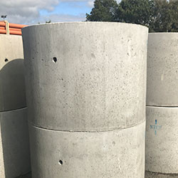 1200 x 250mm Concrete Manhole Ring - JDP