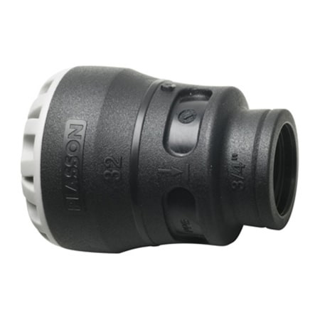 PLASSON Pushfit MDPE Female Adaptor - JDP