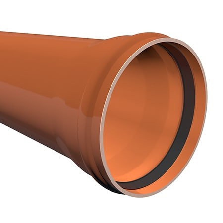 3m x 400mm SN8 ULTRA3 Large Diameter Sewer Drainage Pipe - JDP