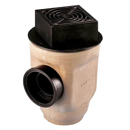 100mm Densleeve Clay Paving Gully - JDP