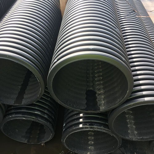 450mm Twinwall Pipe - Unperforated (6m) - JDP