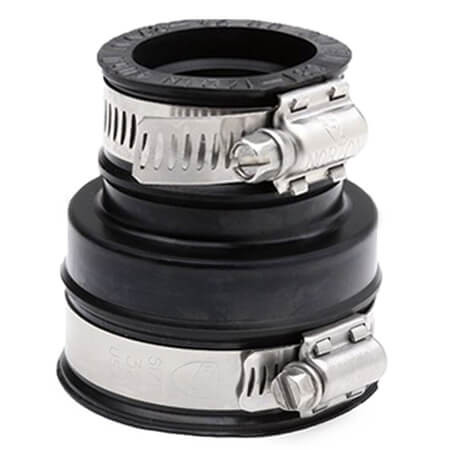 75-89/53-63mm Mission Rubber Flexible Plumbing Adaptor Coupling - JDP