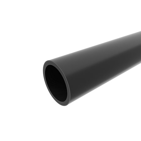 450mm Black HDPE SDR17 Pipe Length