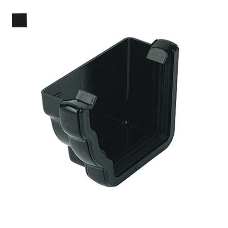 FloPlast 110mm Niagara Ogee Gutter External Stopend L/H - JDP