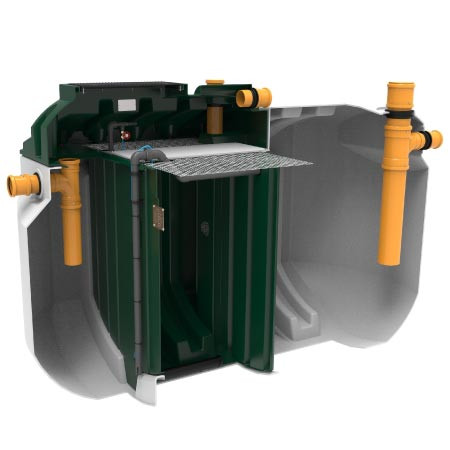 Klargester BioDisc BA-X (9 Person) Sewage Treatment Plant - JDP