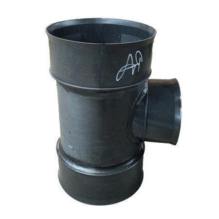 90dg Fabricated Twinwall T Junction - JDP