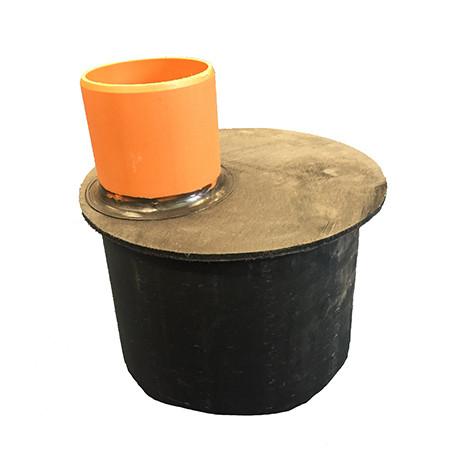Fabricated AXEDO 250mm Level Invert Reducer - JDP