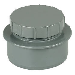 Soil Pipe Screwed Access Cap - JDP