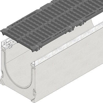FASERFIX SUPER 300 DI Channel Drain F900 x 1m - JDP