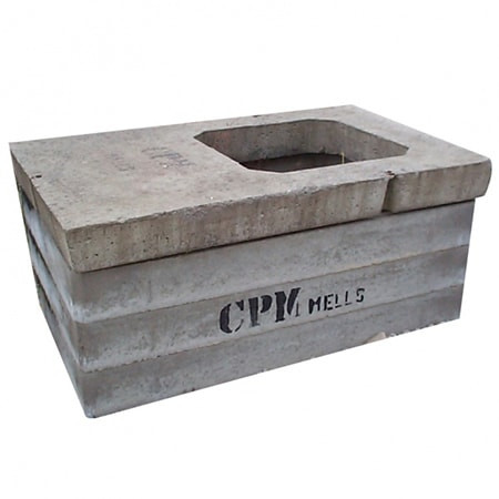 1200 x 750 x 150mm Rectangular Inspection Chamber - JDP