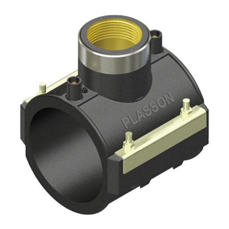 PLASSON ElectroFusion Male Transition Brass Coupler - JDP