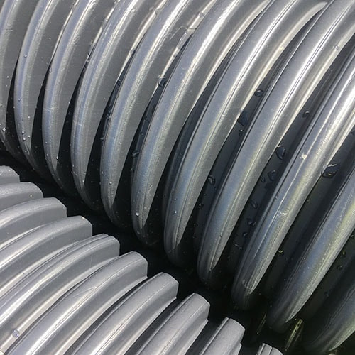 300mm Drainage Pipe - Unperforated Twinwall Pipe (6m) - JDP