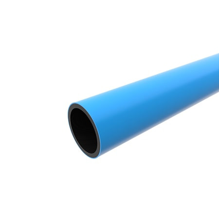 180mm Blue HDPE SDR17 Pipe Length