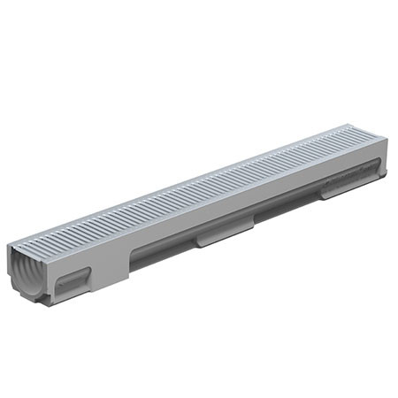 Clark Drain A15 PP Channel Drain Slotted Quad Junction - JDP