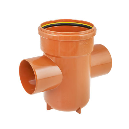 110mm Round Back Inlet ULTRA3 Bottle Gully (Inc. Hopper) - JDP