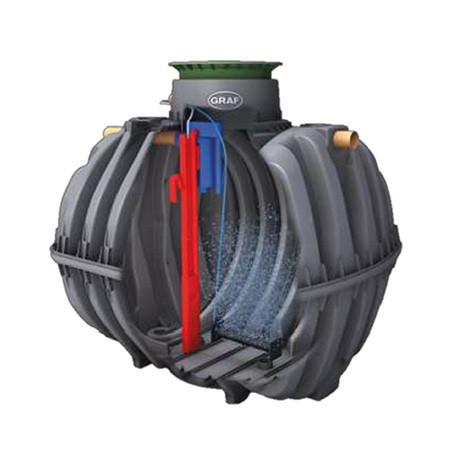 Klargester BioDisc BA-X (9 Person) Sewage Treatment Plant - JDP