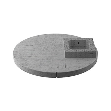 Concrete Biscuit Ring Cover Slabs - JDP