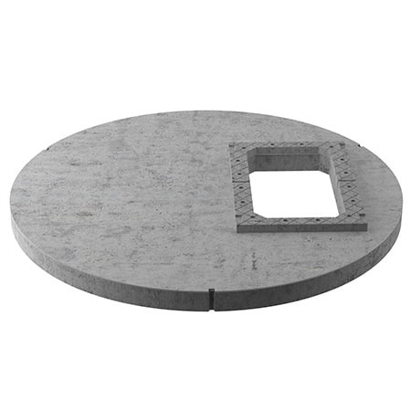 1200x675mm Two Piece Cover & Frame Concrete Seating Ring Adjusting Unit ...