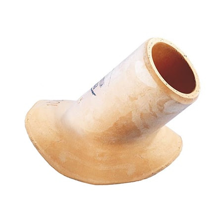 Densleeve Oblique (45dg) Plain End Clay Pipe Y Junction - JDP