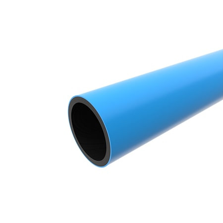 355mm Blue HDPE SDR17 Pipe Length