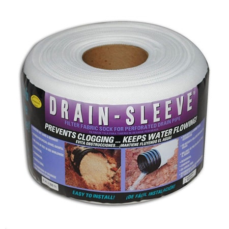 100mm Land Drain Geotextile Filter Sock (30m) - JDP