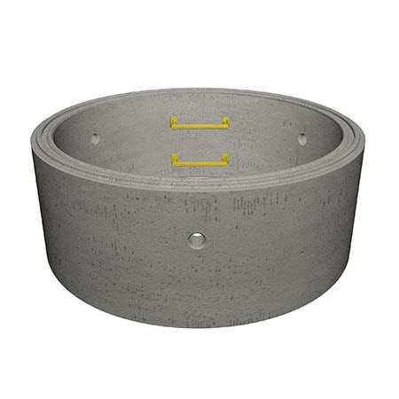 1200 x 500mm Concrete Manhole Ring - JDP