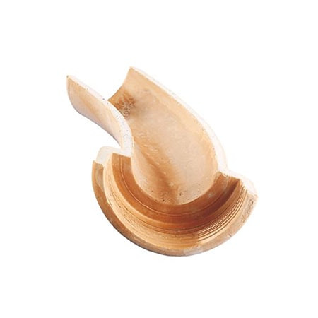 45dg Densleeve Right Handed Clay Channel Socketed Pipe Bend - JDP