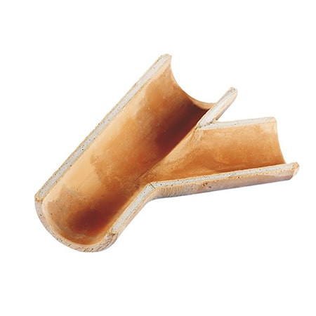 Naylor Clay Right Hand Oblique Butt End Channel Junction - JDP
