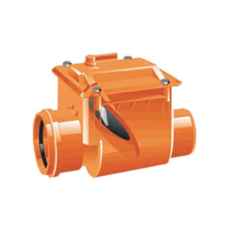 Mission Rubber DN250 Single Flap Inline NRV - JDP