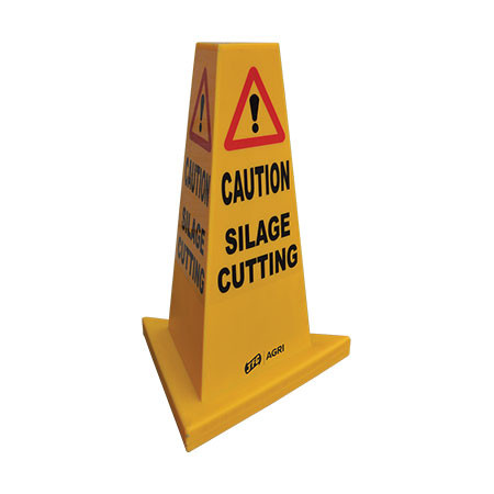 JFC Silage Cutting Yellow Hazard Cone - JDP