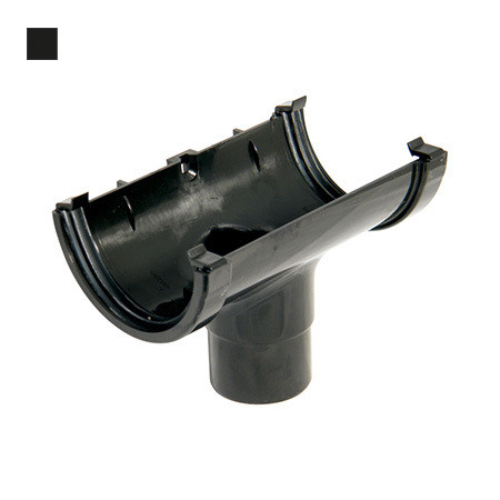FloPlast 76mm MiniFlo Running Gutter Outlet