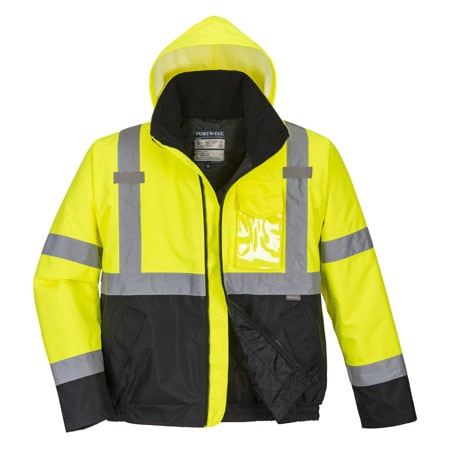 Portwest Hi-Vis Bomber 2-Tone Jacket - JDP