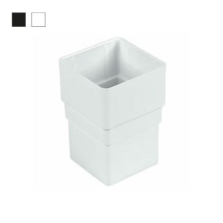 FloPlast 65mm Square Downpipe Socket - JDP