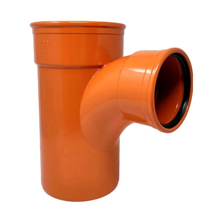 ULTRA3 160 x 110mm 90dg Double Socket T Junction - JDP