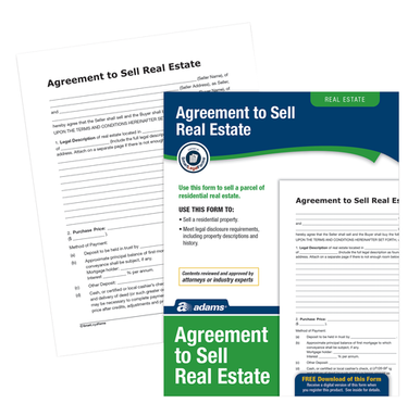 ABFLF120TMP Bulk Agreement To Sell Real Estate, Forms and Instructions