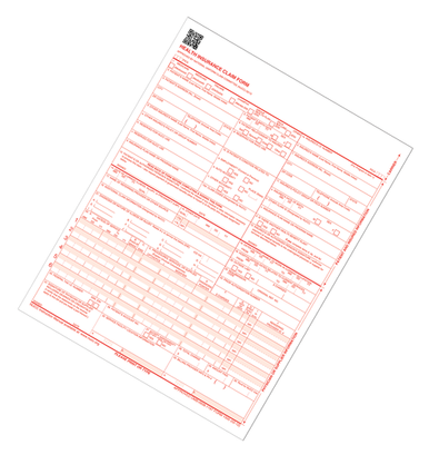 ABFCMS1500L2V Health Insurance Claim Form, Laser, 250/PK