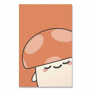 Smoko Kai Mushroom Layflat Notebook, 1-subject, Medium/college Rule ...