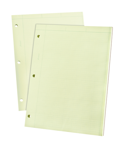 TOP22142 Ampad® Engineering Computation Pad, 8-1/2" x 11", Glue Top ...