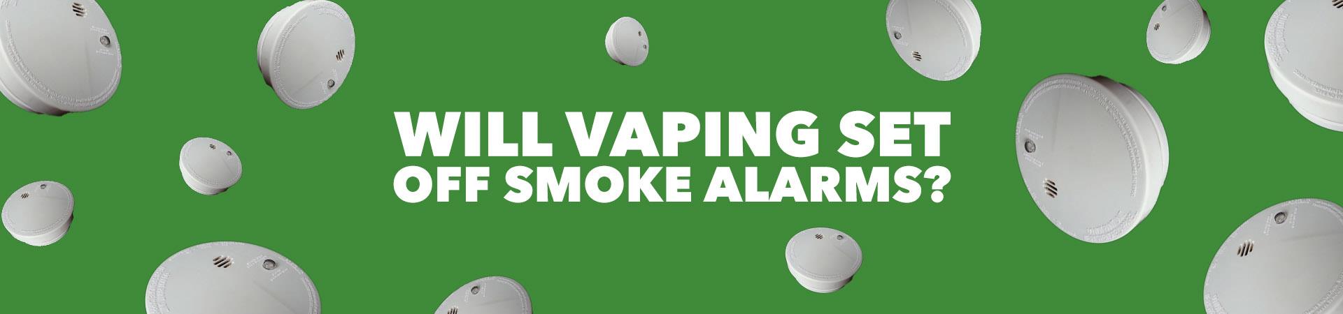 Will vaping set off smoke alarms? - Zamplebox