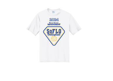 SoFLO Practice Shirt White/Gold/Blue