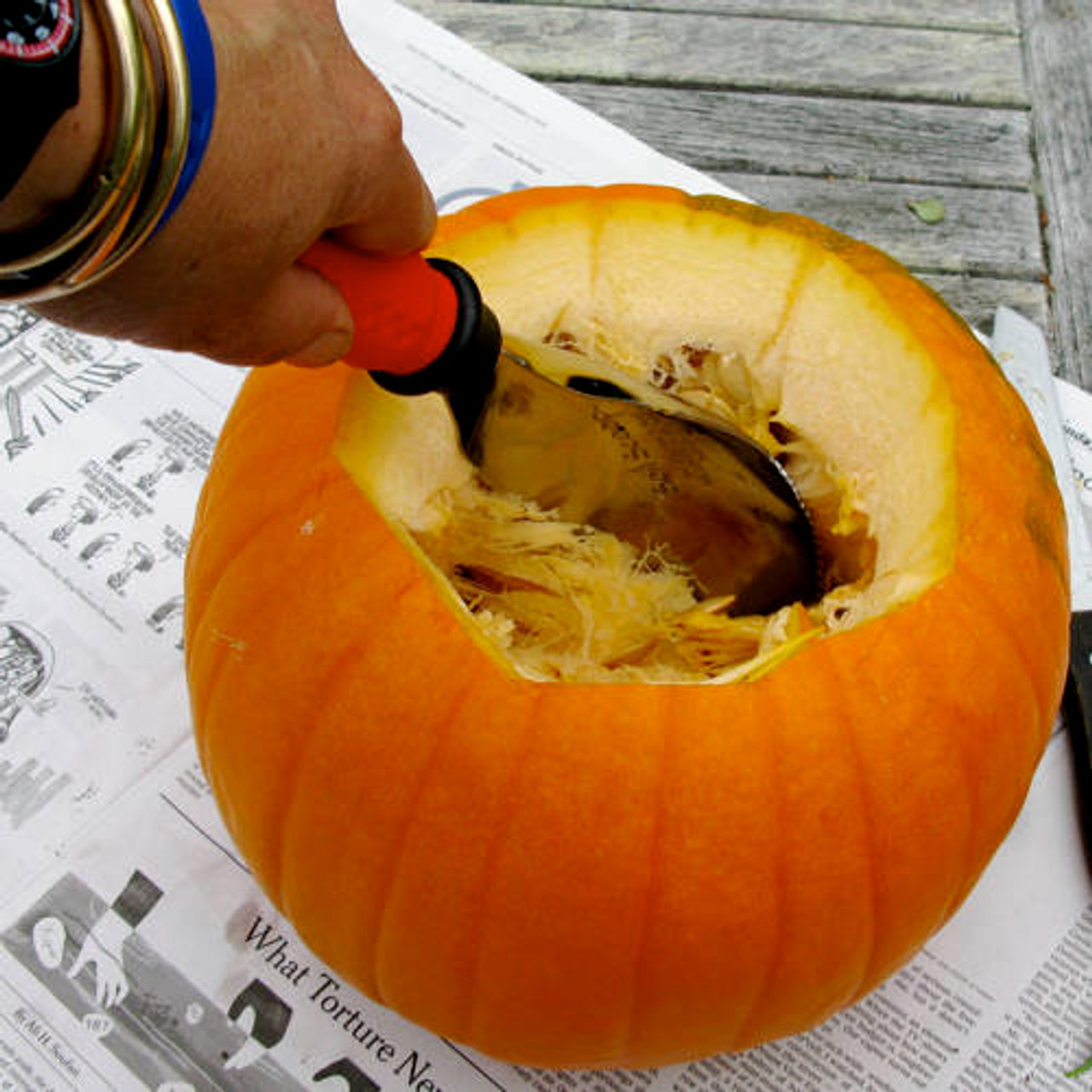 Monster Scoop™ Pumpkin Carving Tool – Effortless Pumpkin Prep