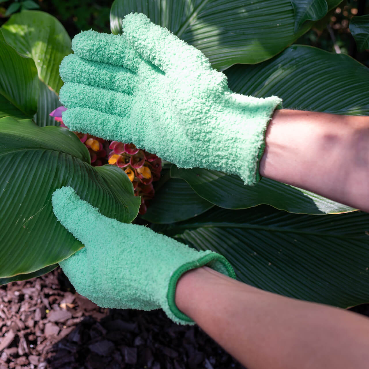 Duster Gloves - Ultimate Microfiber Cleaning Gloves for Effortless Dusting