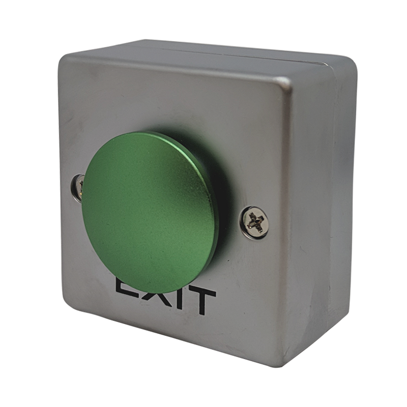Exit Button with green button Bouton de sortie - Alpha Intercom your ...