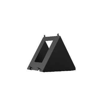 Desktop Installation Bracket (Black) for Akuvox S562 Indoor Monitor ...