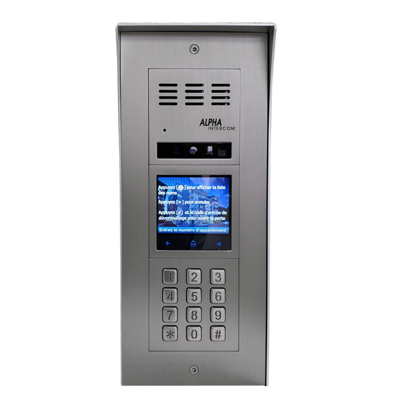 VIDEO INTERCOM PANEL 2 WIRE NO POLARITY