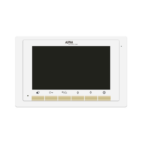 Intercom monitor ISIMPLE 2 wires IS1007 - Alpha Intercom your intercom ...