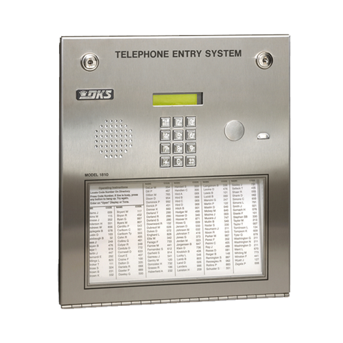 Intercom telephone system-Système de portier téléphonique - Alpha ...