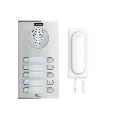 Audio intercom Fermax Kit 4 Apts 4+N intercom systems for apartments