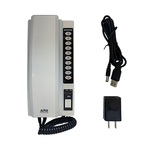 Système intercom sans fil/Wireless Phone Intercom - Alpha Intercom ...